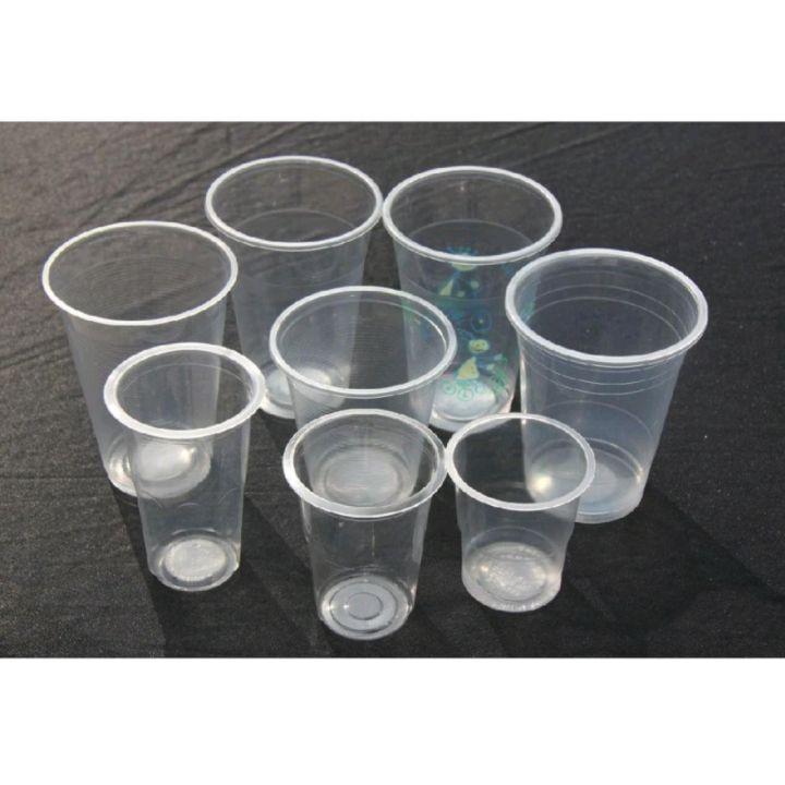 50pcs Plastic Cups Disposable Sanitary 1.5oz - 16oz Fiesta Drinking Cup ...