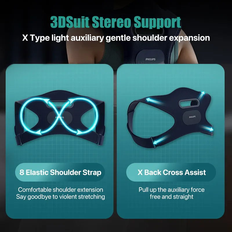 Philips Back Straightening Back Massage Vibration Massage Arched Back ...