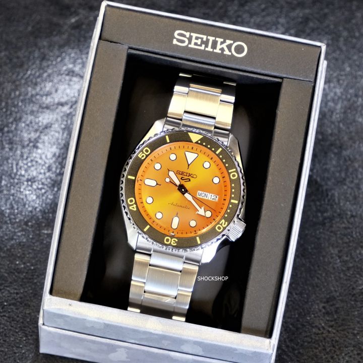 นาฬิกาผู้ชาย SEIKO NEW 5 SPORTS AUTOMATIC รุ่น SRPD59K ไซโก | Lazada.co.th