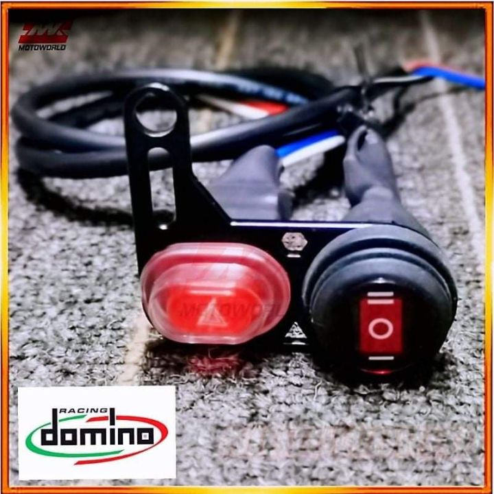 Domino 3Way Switch & Hazard Light Switch 2in1 With Stainless Steel ...