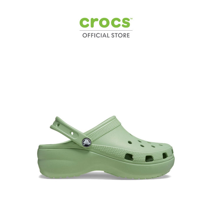 CROCS รองเท้าลำลองผู้หญิง CLASSIC PLATFORM CLOG รุ่น 206750374 - FAIR ...