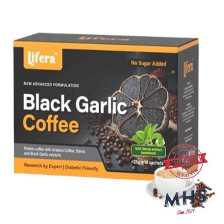 LIFERA BLACK GARLIC COFFEE 10 SACHETS | Lazada