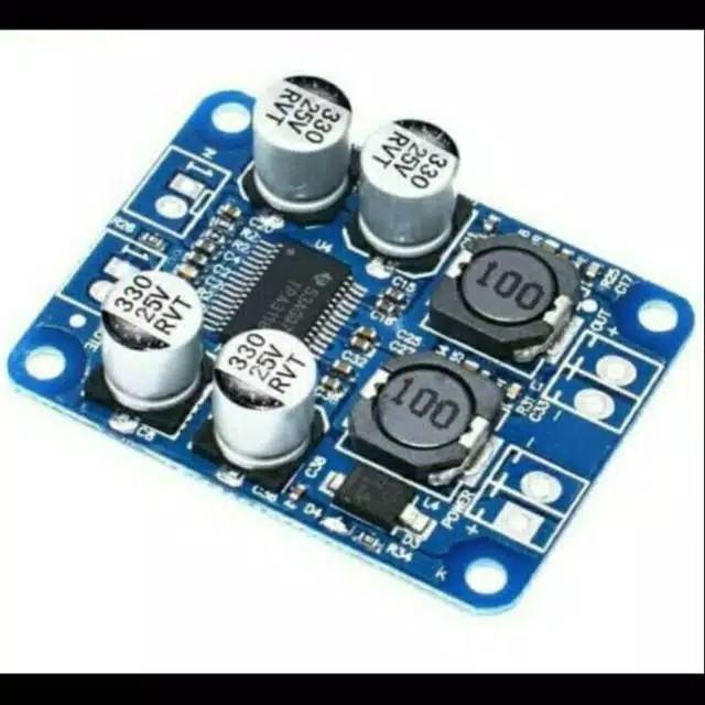 A1 Papan Modul Amplifier Audio Mono Digital Mono dc8-24v TPA3118 PBTL ...