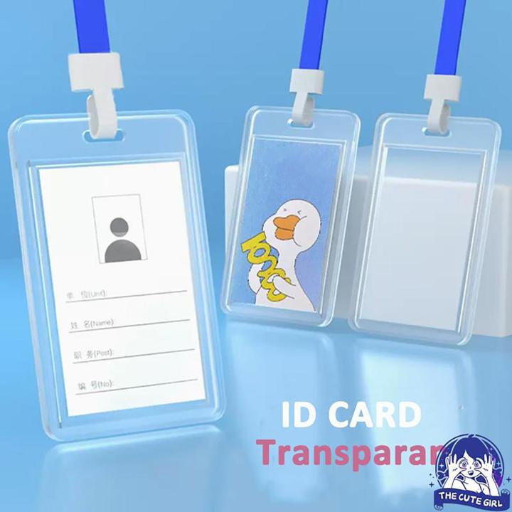 Name Tag id card holder plastik 2 sisi NFC - Stazionario | Lazada Indonesia