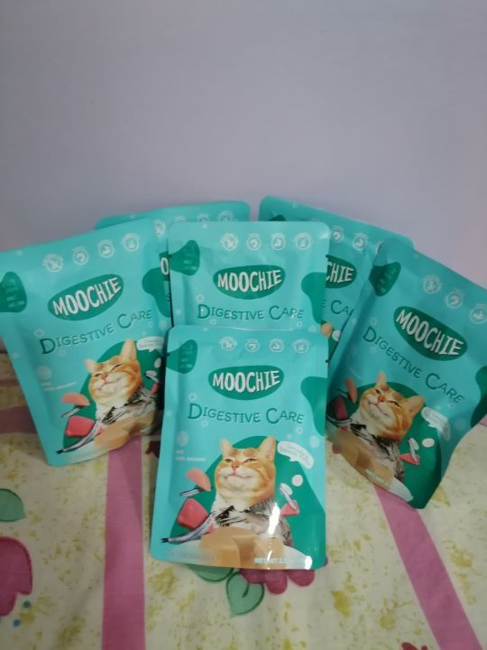 Moochie Cat Wet Food Digestive Care Pate With Anchovy | Lazada PH