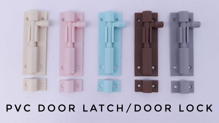PVC Door Latch / Door Lock For Bathroom And Toilet Accesories | Lazada