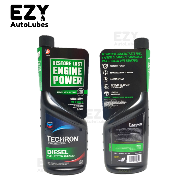 TWINPACK - Caltex Techron Diesel Concentrate 473ml (FOC Hand Towel)👉 ...