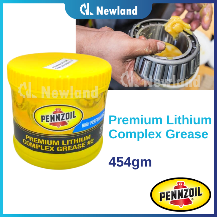 Pennzoil Grease / Grease Bearing / Lithium Grease (454gm) | Lazada