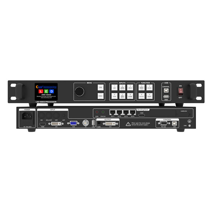 2 in 1 VS400 Led TV Video Wall Controller with Built-in MSD600 Nova ...