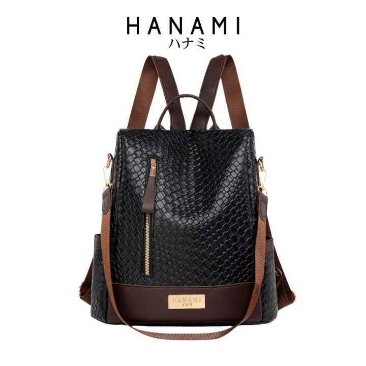 HANAMI Tas Ransel Remaja Kulit Murah TA1202B5 Kekinian Terbaru Elegan ...