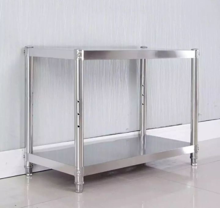 2 TIER # STAINLESS STEEL KITCHEN STORAGE RACK | Lazada