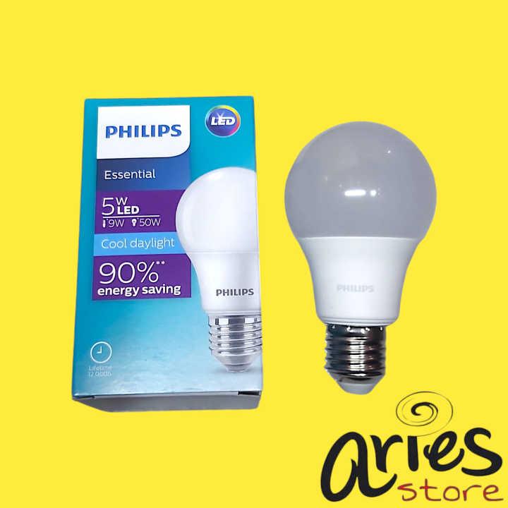 LED PHILIPS ESSENTIAL LED BULB 5 WATT | Lazada Indonesia