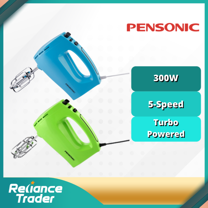 Pensonic 5 Speed Hand Mixer PM-116(B) PM-116(G) PM-116 | Lazada