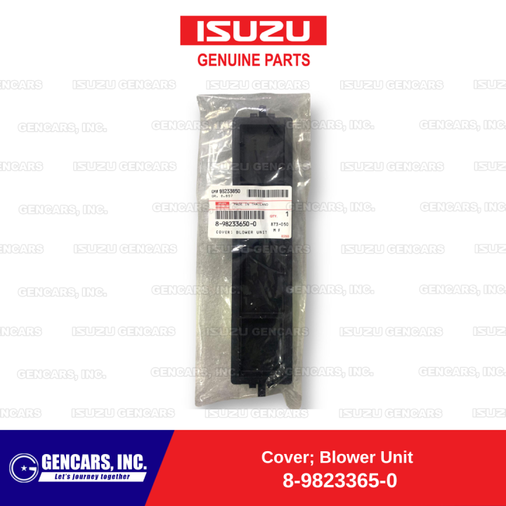 Isuzu Cabin Filter Cover for Dmax 2014-2018 / Mux 2015-2018 (Genuine ...