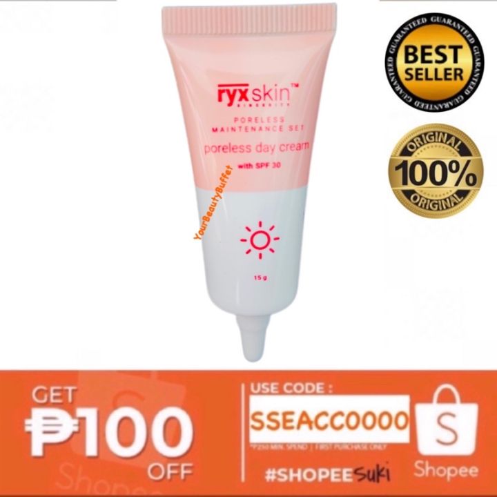 ORIGINAL Ryx Skin Sincerity PORELESS Day Cream SPF30 | Lazada PH
