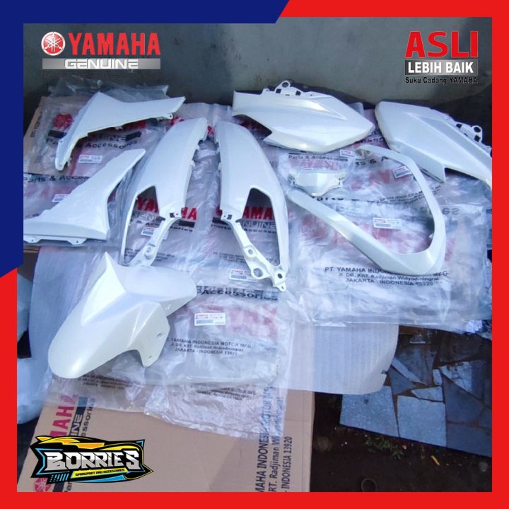 FULL SET BODY HALUS NMAX N MAX OLD 2016-2019 PUTIH ORIGINAL YAMAHA ...