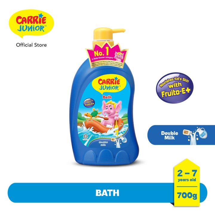 CARRIE JUNIOR Bath - Double Milk (700g) Nourishing & Moisturising Skin ...