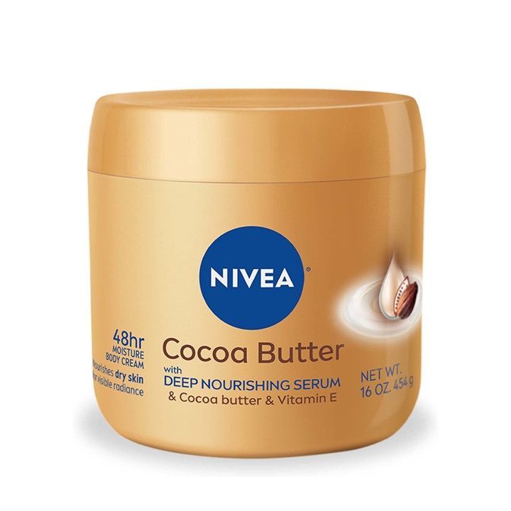 NIVEA Cocoa Butter Body Cream with Deep Nourishing Serum 454g (16 oz) | Lazada PH