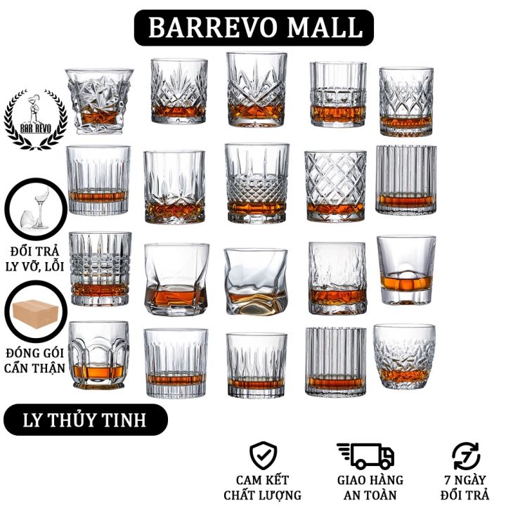 Ly Whisky - Ly Rock Thủy Tinh | Lazada.vn