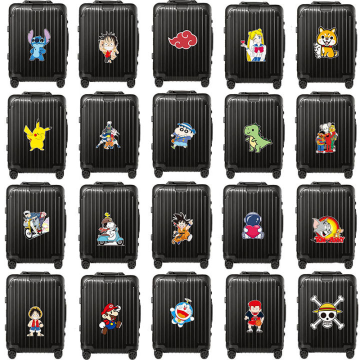[stickers] pieces/set A5 large size cartoon suitcase sticker ...