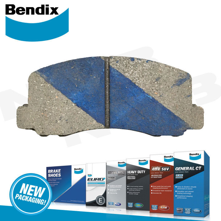 Bendix Brake Pads Front Set GCT for Toyota Corolla 1989-1992 (DB1103) | Lazada PH