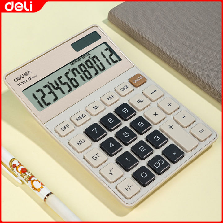 Deli TE309 Desktop Calculator 12 Digit | Lazada PH
