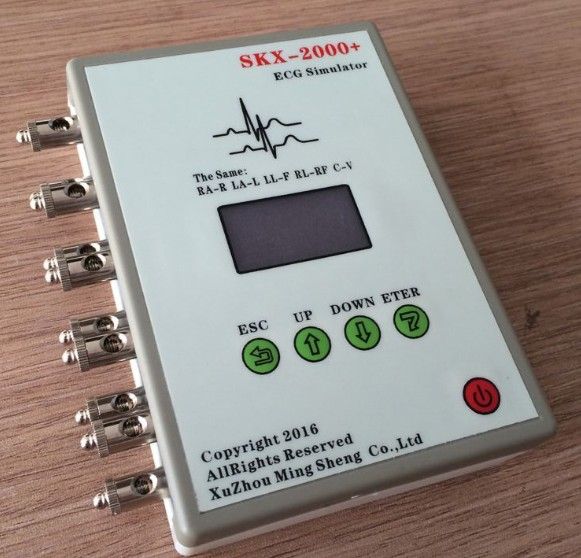 ECG Simulator ECG Signal Generator with OLED Display Rechargeable Type ...
