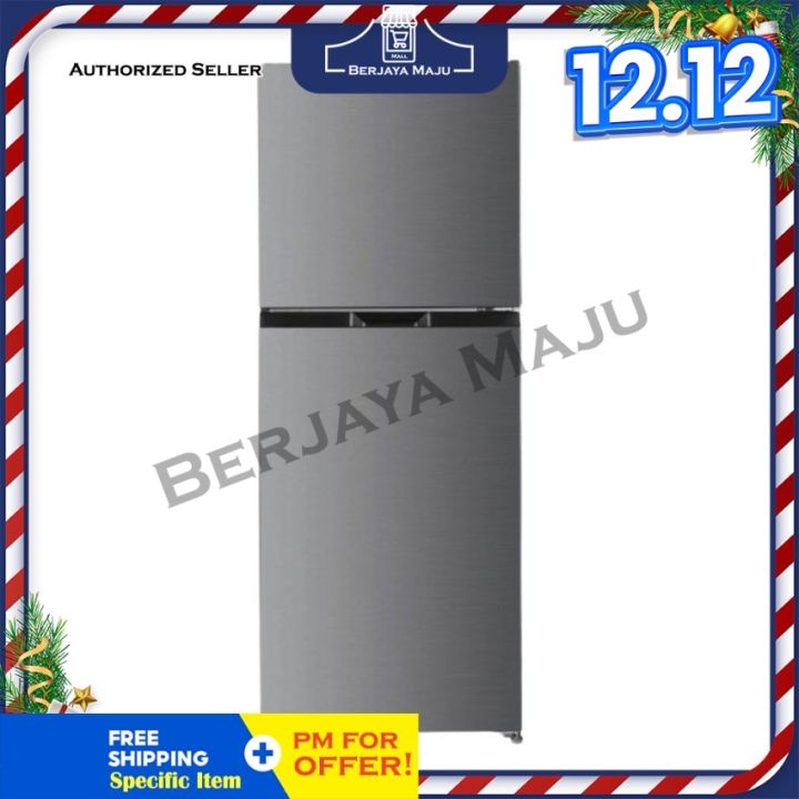 Khind 197L 2 Door Inverter Refrigerator RF205 (Inox) | Lazada