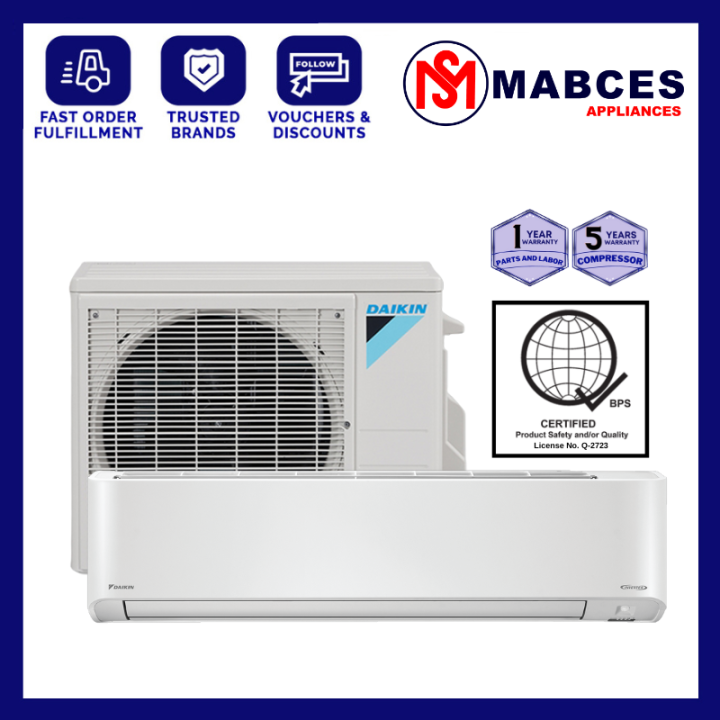 Daikin 2HP D-Smart King Wall Mounted Split Type Inverter Aircon ...
