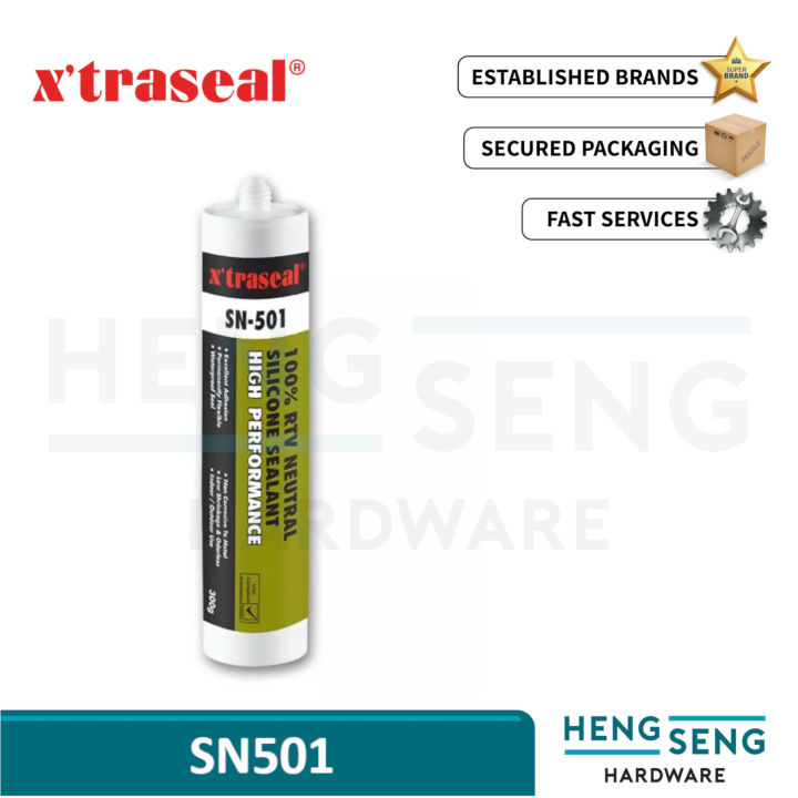 XTRASEAL NEUTRAL SILICONE SEALANT SN501 SILICON HENG SENG | Lazada