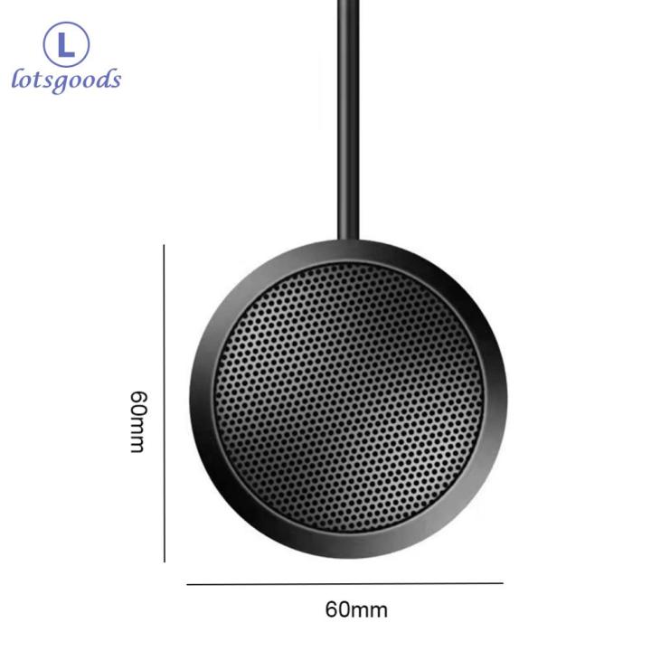 【NEW】 Compact USB Conference Microphone 360 Degree Omnidirectional ...