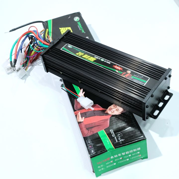 ebike controller 48-60volts 1200watts, dual mode for 2 wheels or 3 ...