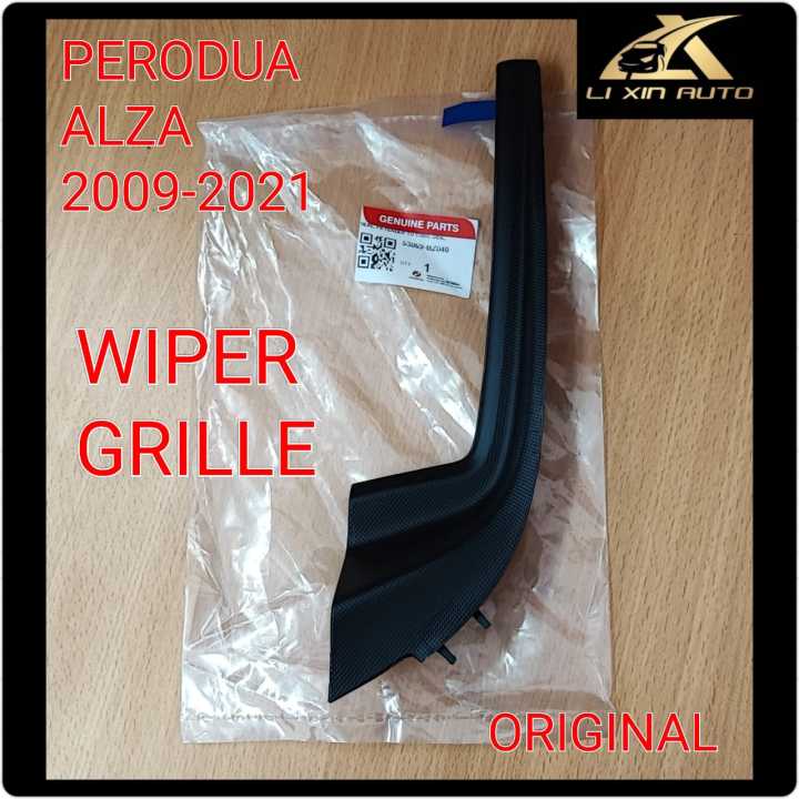 PERODUA ALZA 2009-2021 ORIGINAL WIPER GRILLE SIDE COVER | Lazada