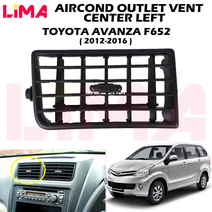TOYOTA AVANZA F652 AIRCOND OUTLET AIR COND VENT CENTER LEFT *ORIGINAL ...