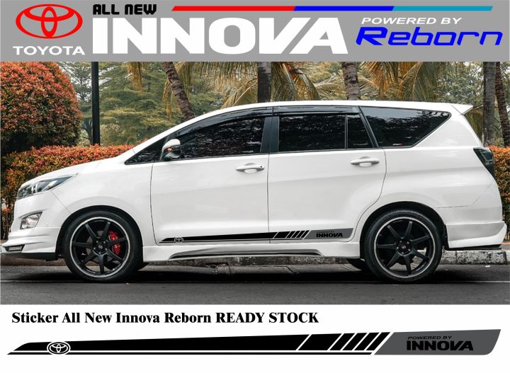 CUTTING STICKER TOYOTA INNOVA REBORN STICKER MOBIL INNOVA REBORN ...