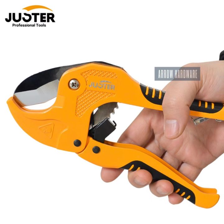 Juster Industrial Automatic Open PVC Pipes Cutter (225mm, 9") 3Cr13 ...