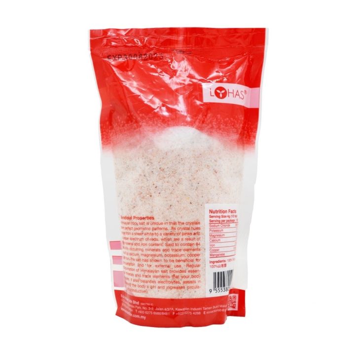 Himalaya Rock Salt 500G 天然喜马拉雅山岩盐(幼) | Lazada