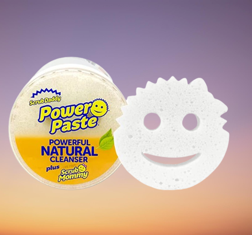 Scrub Daddy | Scrub Mommy + Power Paste Cleaning Kit Powerful Natural ...