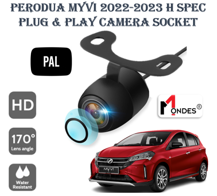 Perodua Myvi 2022 2023 2024 H Spec PAL System Camera In Socket Reverse ...