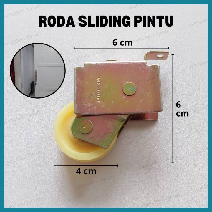 Roda Sliding Pintu / Roda Geser Pintu Kecil Besar / Door Sliding Wheel ...