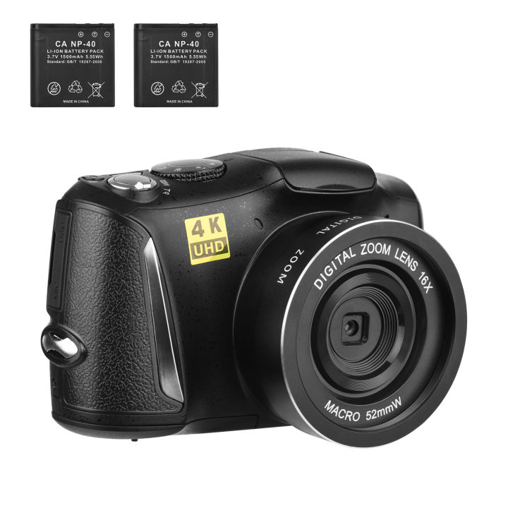 4K/60FPS 48MP High Resolution Digital Camera Multifunctional Portable ...