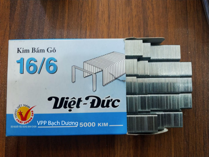 Kim bấm gỗ 16/6 Việt Đức - hộp/5000 kim | Lazada.vn