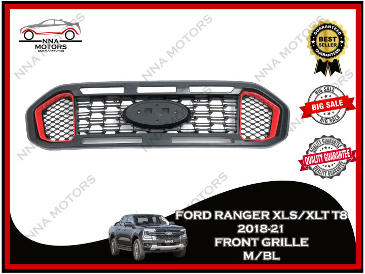 FORD RANGER XLS/XLT T8 2018 2019 2020 2021 Front Grille Car Grill Guard ...