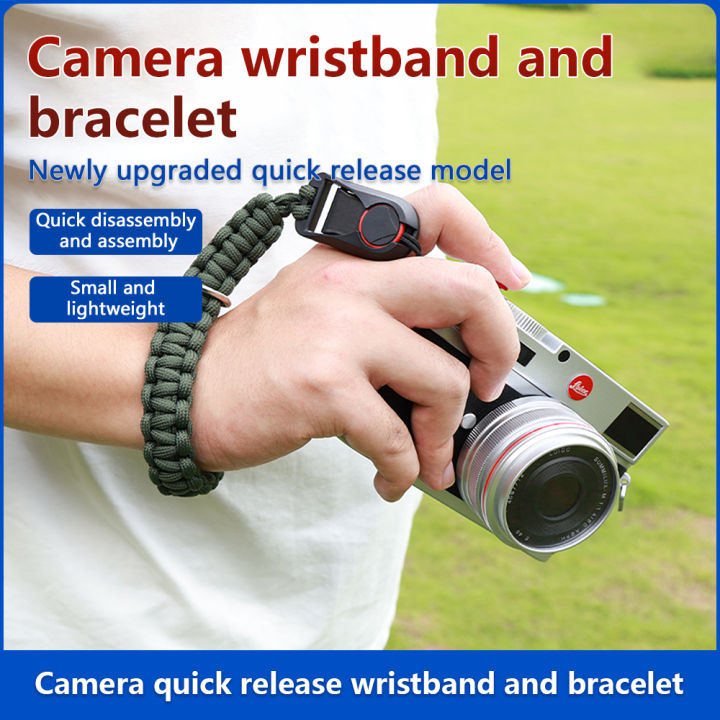 Official Shipment Micro DSLR Camera Braided Wristband Suitable For ...