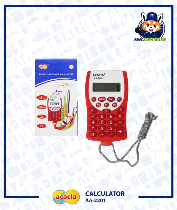 ACACIA Electronic Calculator | 8 Digit Mini Calculator | Lazada PH