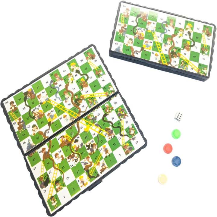 Snake and Ladders Board Game Set(T0362) | Lazada PH