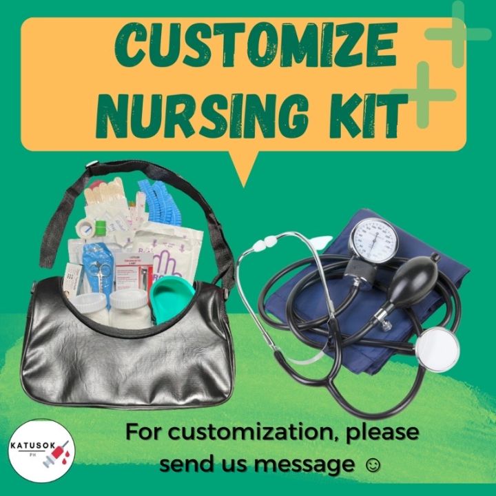 Nursing Medical Kit / CHN Kit / OB bag / Midwifery Kit (CUSTOMIZE KIT ...