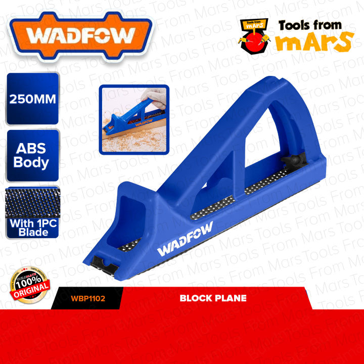 WADFOW Wood Block Plane 250MM Hand Planer Block Woodworking Carpenter ...
