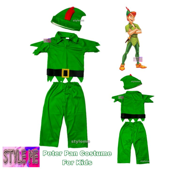 PETERR PAN COSTUME COSPLAY ROLE PLAY FOR KIDS FOR 1-12 YEARS OLD ...