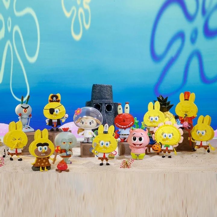 Pop Mart Spongebob Global The Monsters x SpongeBob Series - Blind Box ...